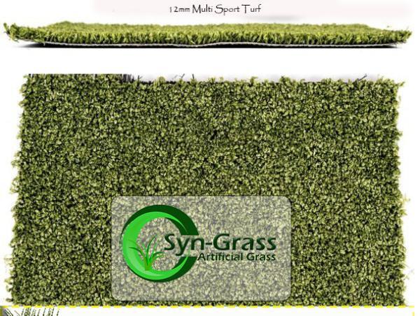 13mm Multi-Sport turf Synthetic Grass - SynGrass